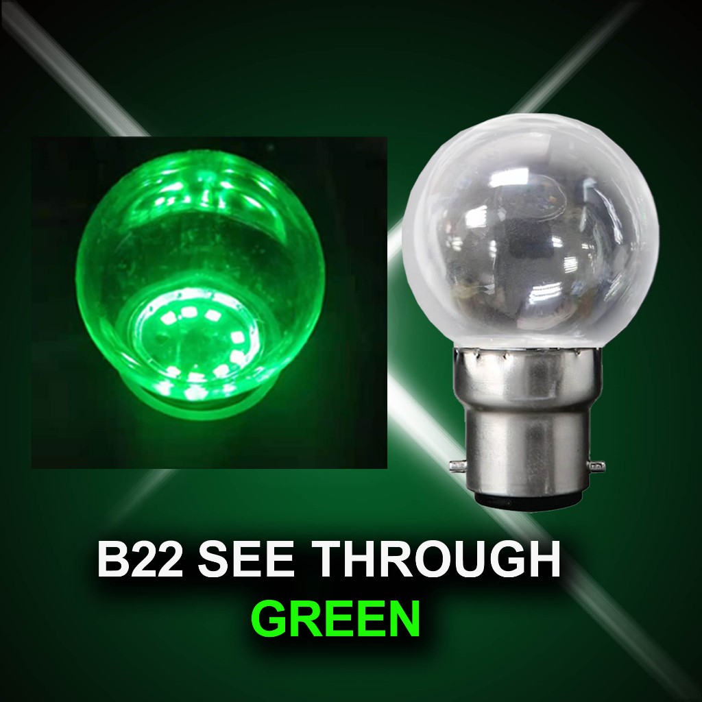[Local Seller] 10 PCS X COLOUR BULB B22 (8 DIFFERENT COLOURS) FUJILAMP ...