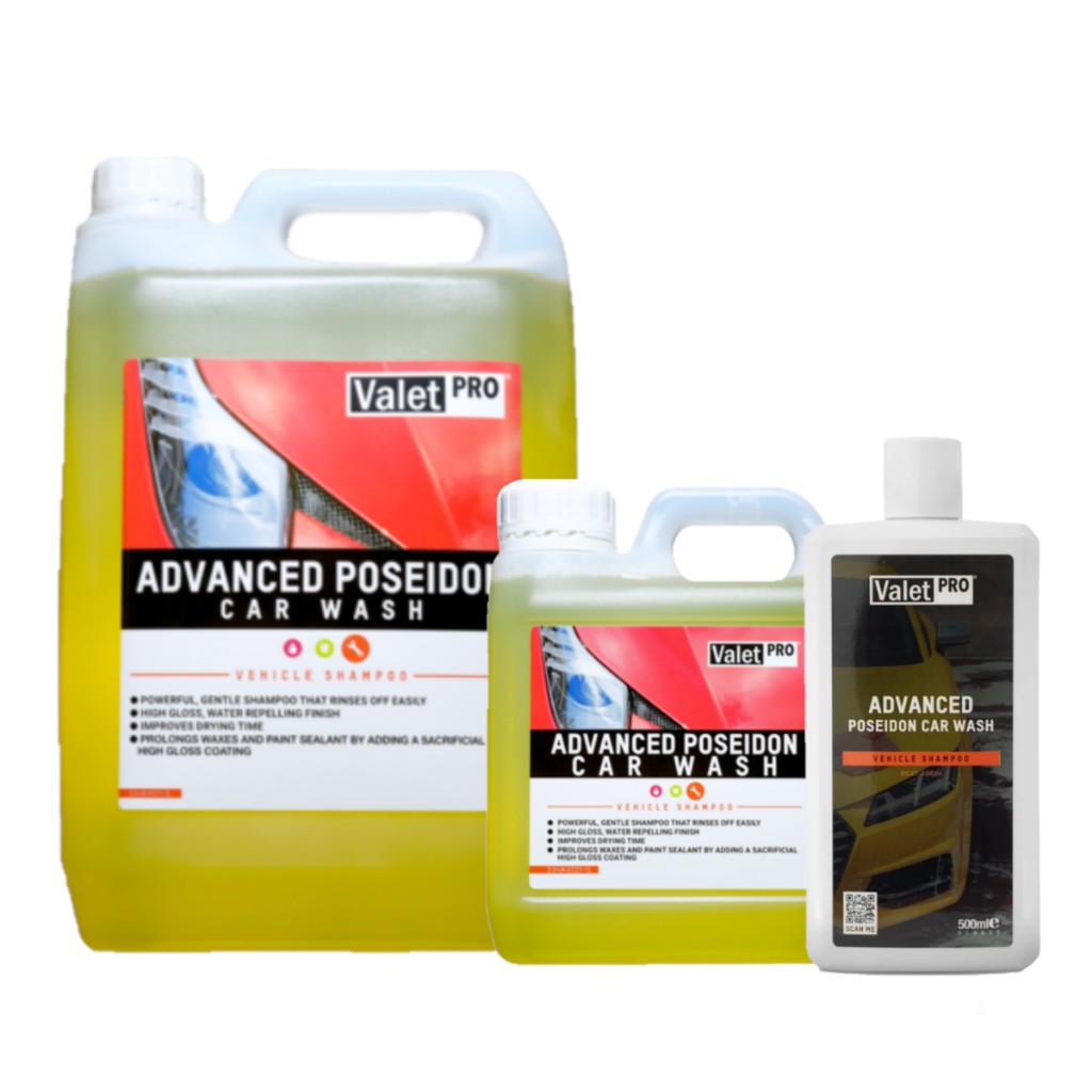VALETPRO (UK) Advanced Poseidon Car Wash - 500ml / 1L / 5L (Model: EC21 ...