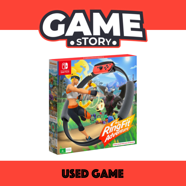 USED NS Ring Fit Adventure 健身环大冒险 Ringfit Nintendo Switch Game | Shopee ...