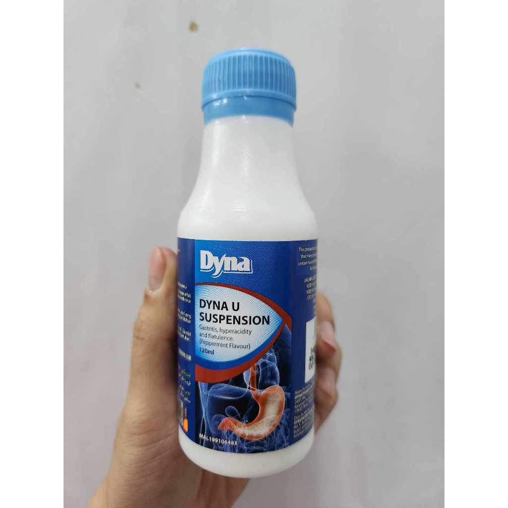 (1CARTON/100BOT) (EXP:1/2/2026) DYNA U SUSPENSION 120ML | Shopee Malaysia