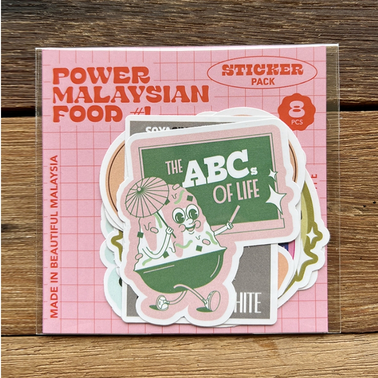 Power Malaysian Food Stickers Series #1 | Shopee Malaysia