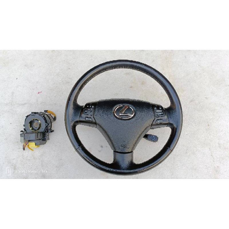 JDM Lexus Steering Wheel IS250 GSE20 Mark X Harrier ACU30 Multifunction ...