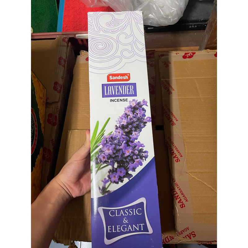 Sandesh Incense stick 6 in 1(Lavanda) | Shopee Malaysia