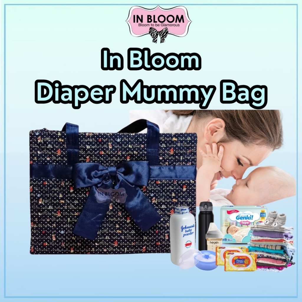 𝐈𝐧 𝐁𝐥𝐨𝐨𝐦【𝐁𝐚𝐛𝐲 𝐃𝐢𝐚𝐩𝐞𝐫 𝐁𝐚𝐠】Bag Taska Beg Pengasuh Multifunction Mummy Beg ...