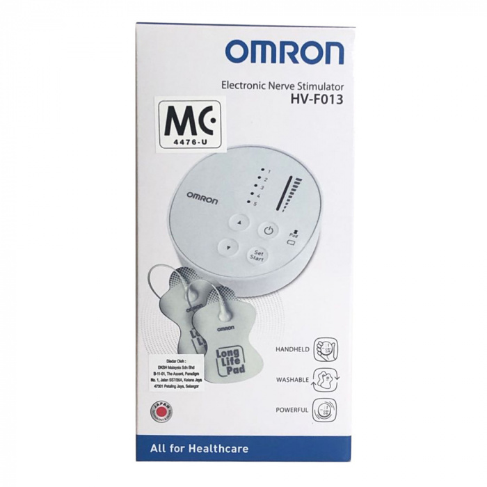 (OFFICIAL OMRON MALAYSIA WARRANTY) OMRON ELECTRONIC NERVE STIMULATOR HV-F013 | Shopee Malaysia