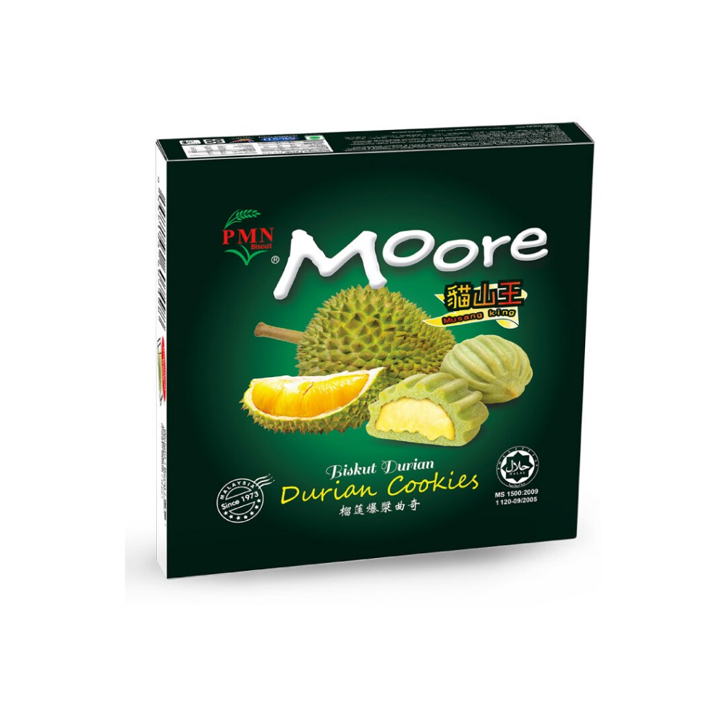MOORE DURIAN COOKIES / BISKUT DURIAN MUSANG KING | Shopee Malaysia