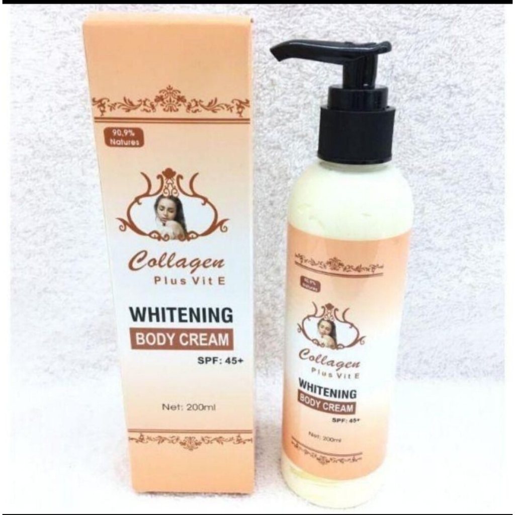 100 💯 Original Collagen Plus Vit E Cpve Body Cream 200ml | Shopee Malaysia