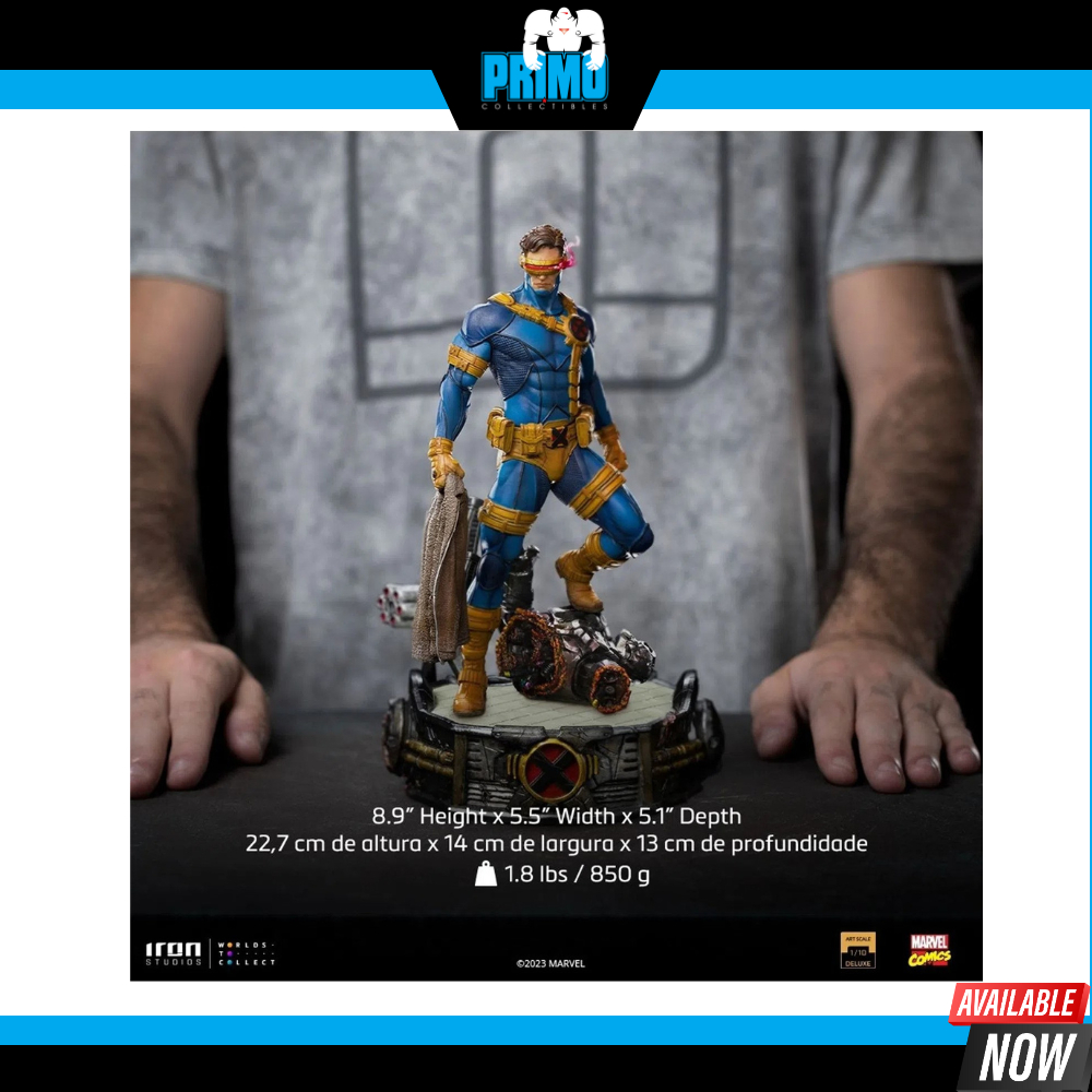 Iron Studios - Statue Cyclops Unleashed Deluxe - Marvel Comics - Art Scale 1/10 [Ready Stock ...