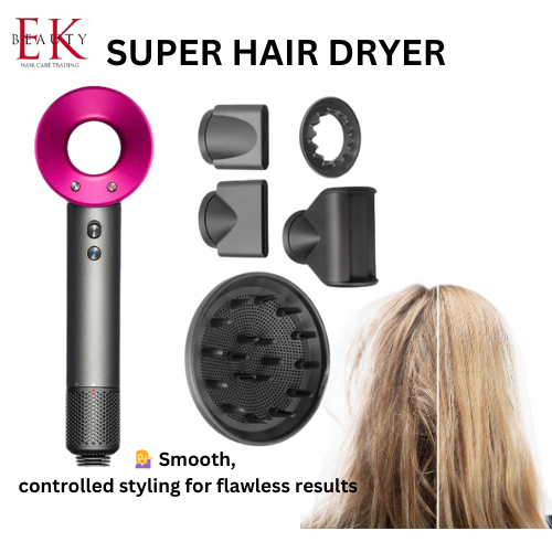 Negative Ionic Super Hair Dryer Fast Drying No Extreme Heat Hair Care ...