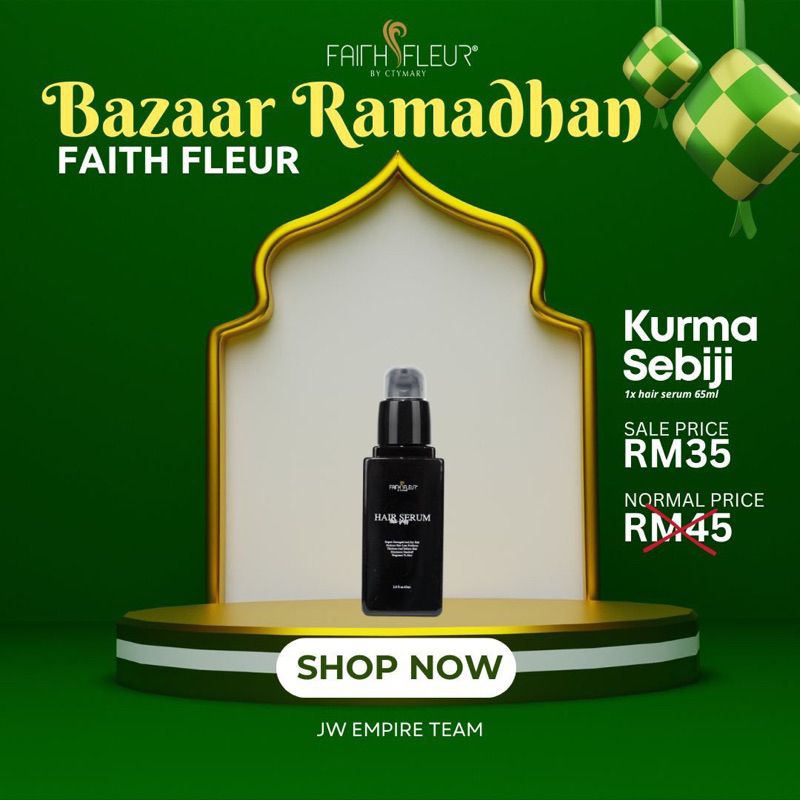 Hair serum faith fleur 65ml | Shopee Malaysia