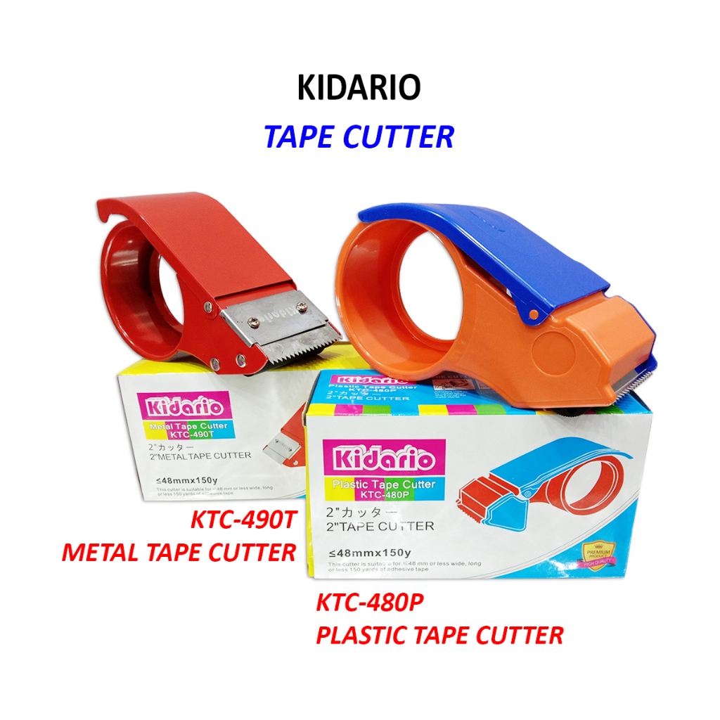 Kidario Plastic/Metal OPP Tape Dispenser/ Tape Cutter - Rm17.00 - RM33 ...