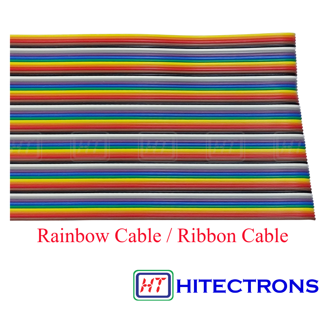 FLAT RAINBOW CABLE / FLAT RIBBON CABLE / COLOUR-CODED RIBBON CABLE 1 ...