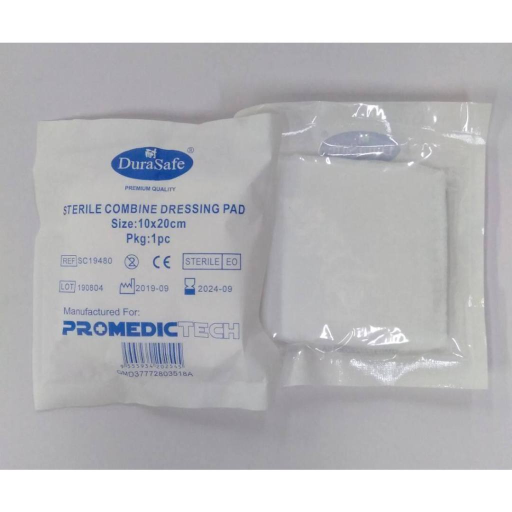 DURASAFE COMBINE DRESSING PAD 10X20CM 1PC | Shopee Malaysia