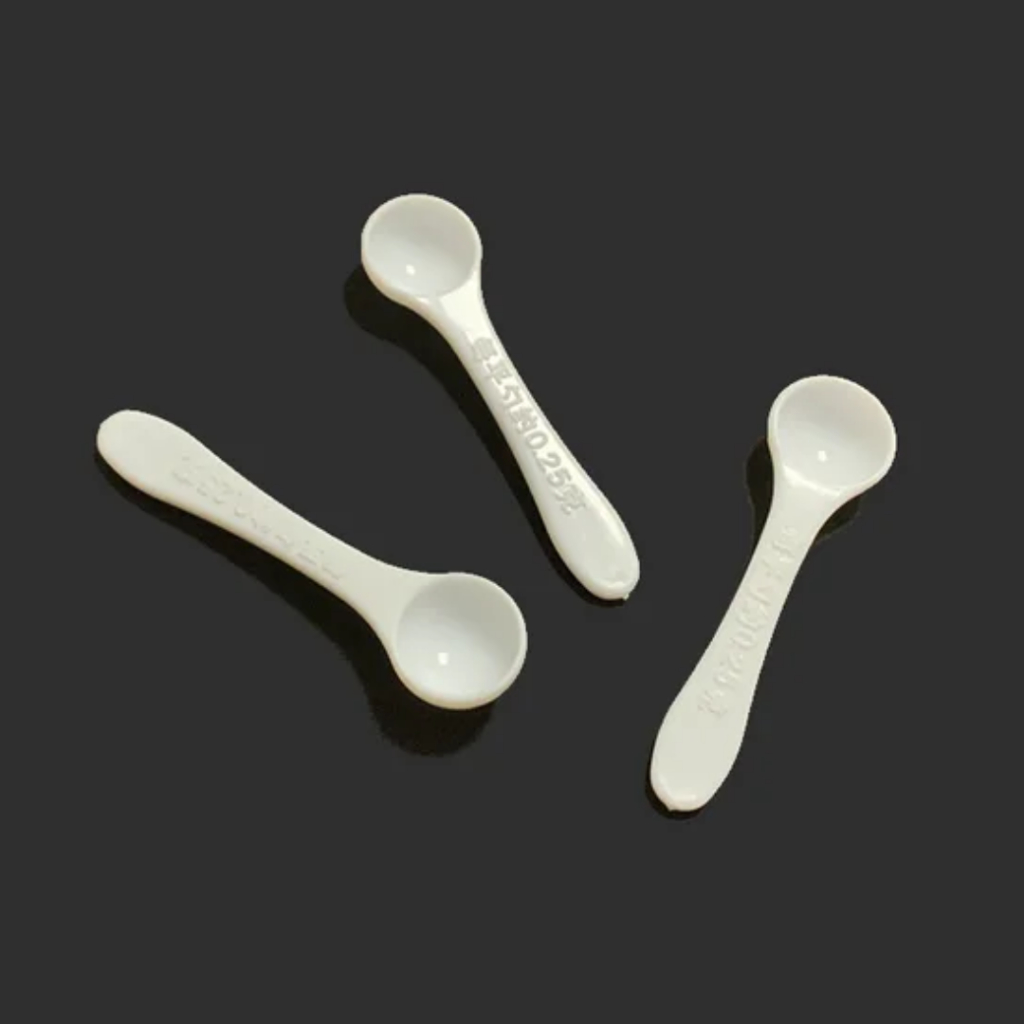 0.25g 1g 2g 3g White Plastic Measuring Spoon Scoop For Milk Powder Tea ...