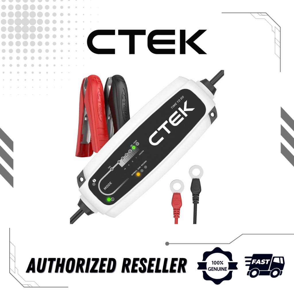 CTEK CT5 Time To Go Smart Battery Charger UK (5.0A) | Shopee Malaysia