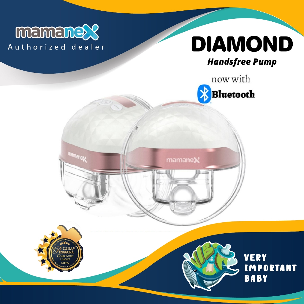 [10% CASHBACK + FREE GIFT] Mamanex Miss Mamanex Diamond Wearable Breast ...