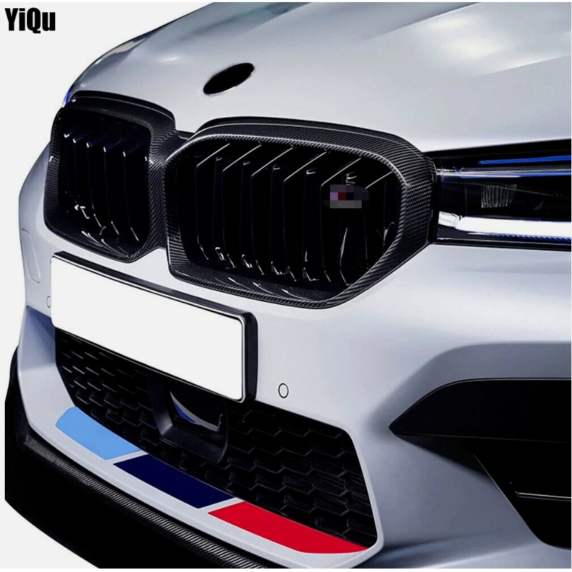Car Front Bumper Stickers M Performance Stripe Decal For BMW 3 4 5 6 7 ...