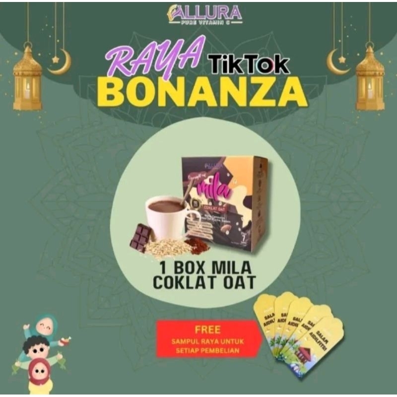 1 BOX MINUMAN DIET DAN KURUS MILA OAT COKLAT BY ALLURA | Shopee Malaysia