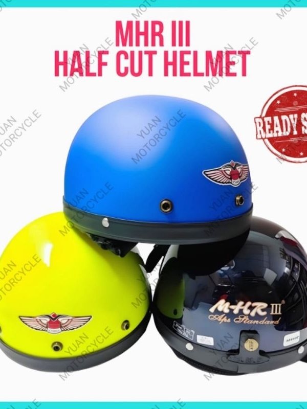 Original Limited MHR III Steng Half Cut Helmet Special Color Topi ...