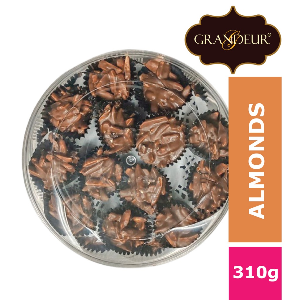 GRANDEUR Almond Cluster Coklat Badam Langkawi Murah Sedap Borong Kuih ...