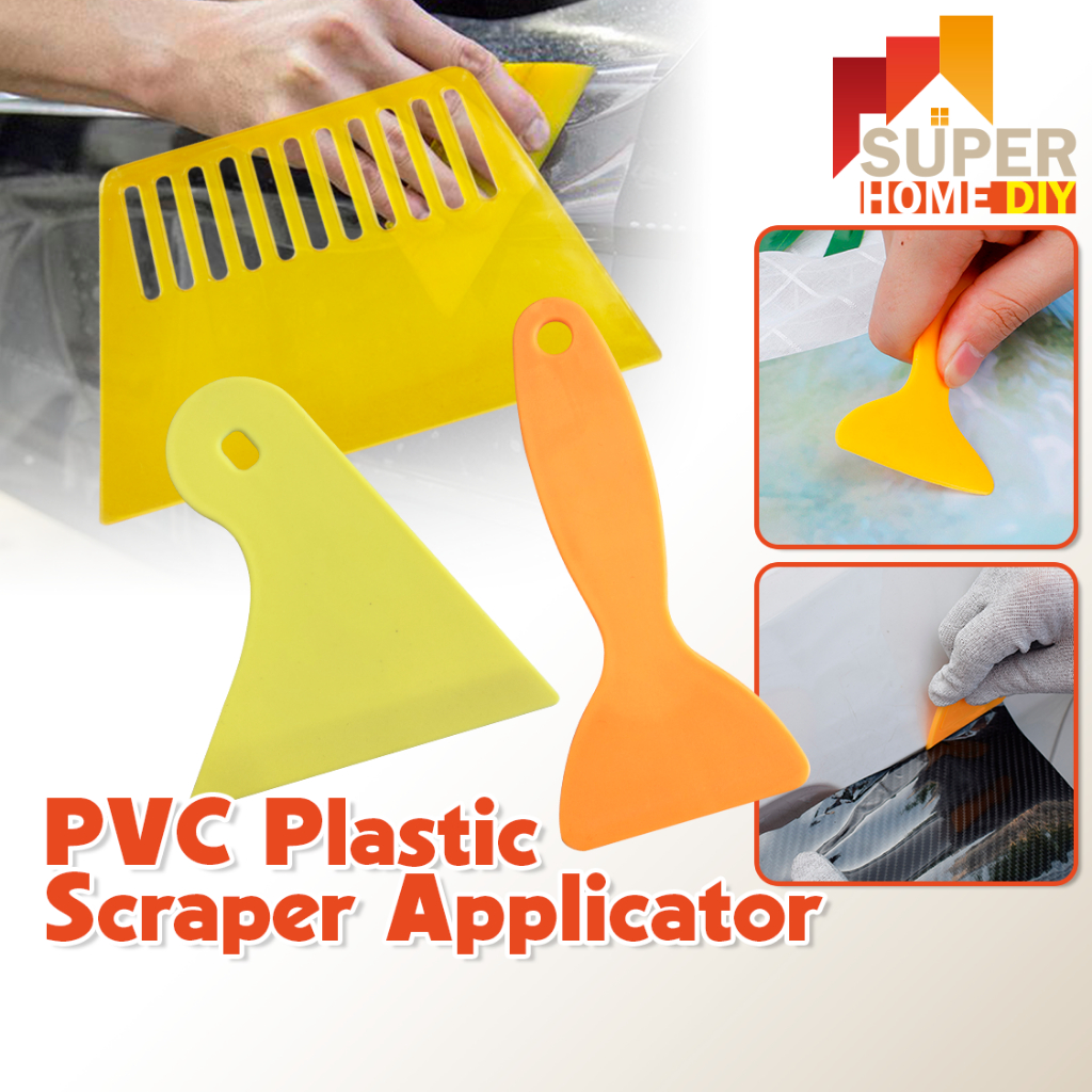 (Clearance) PVC Plastic Scraper Car Window Styling Wallpaper Vinyl Film ...