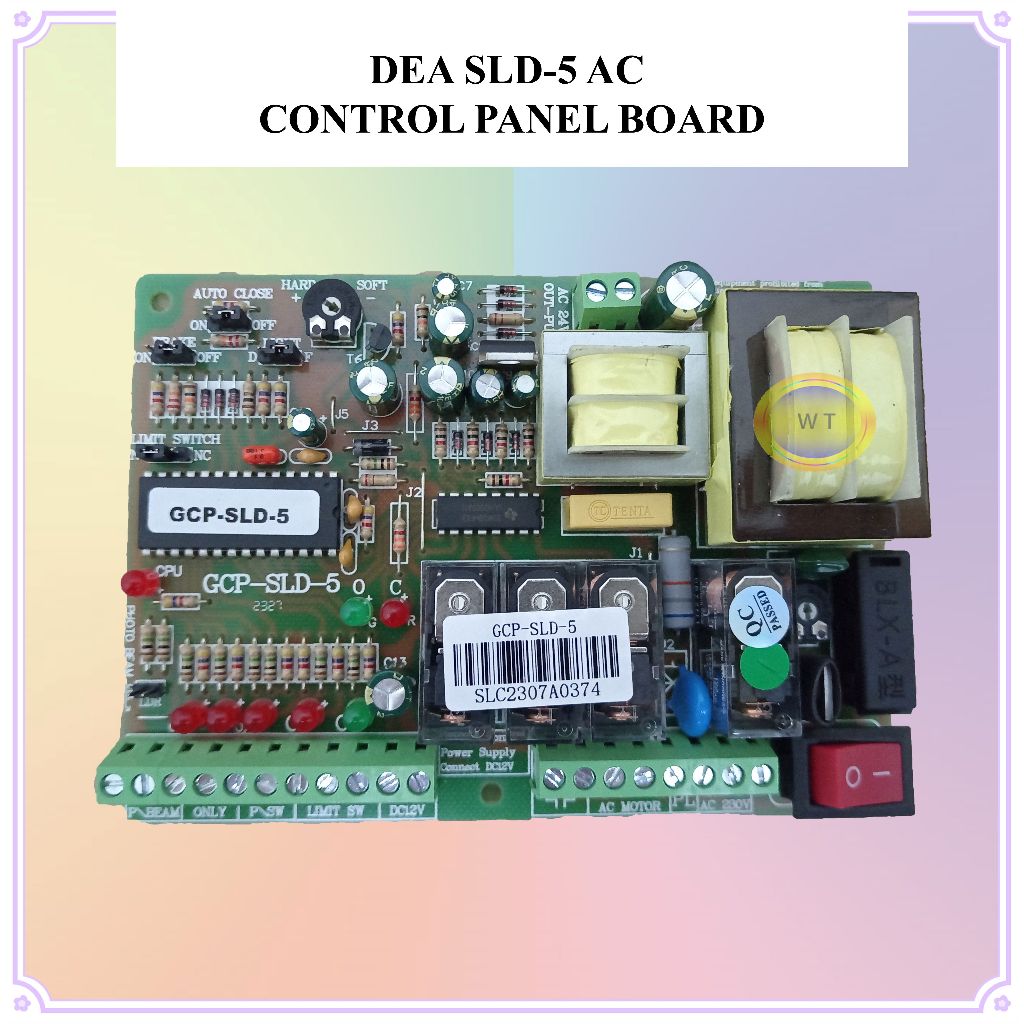 Autogate DEA SLD5 AC Panel Board (GCP-SLD-5) | Shopee Malaysia