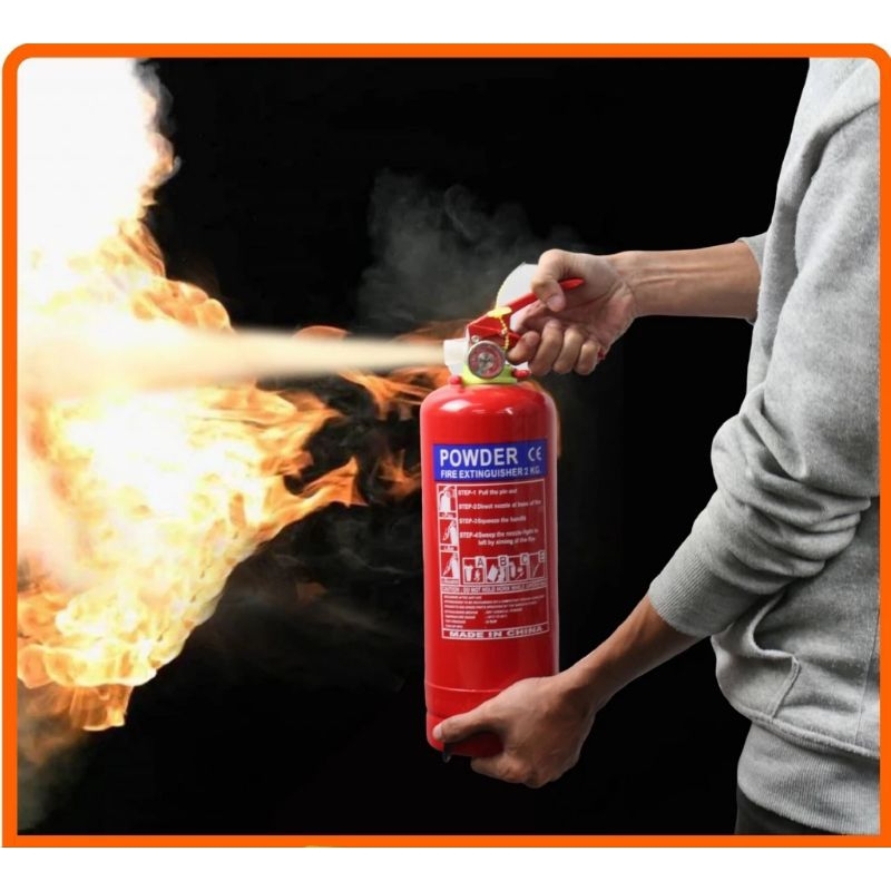1kg Fire Extinguisher Fire Fighter Portable Multipurpose Fire ...