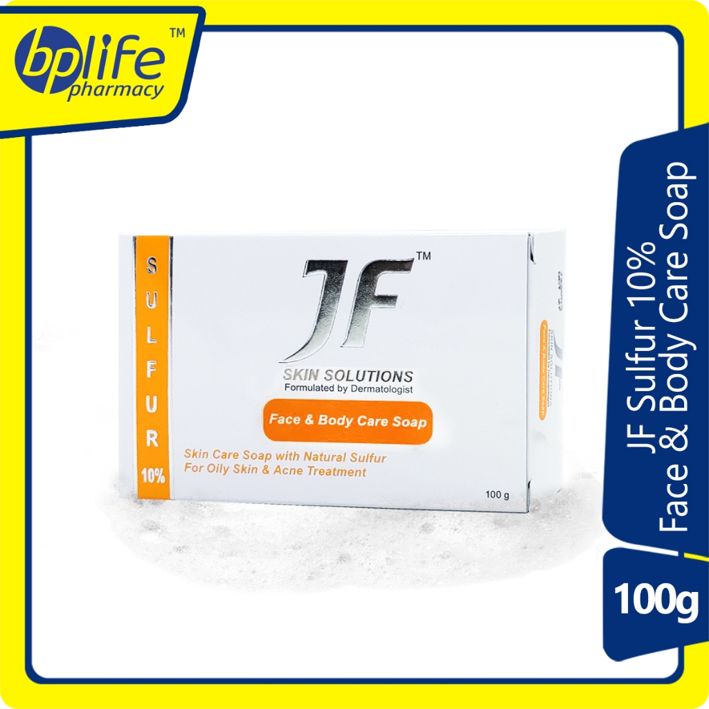 JF Sulfur 10% Face & Body Care Soap 100g | Shopee Malaysia