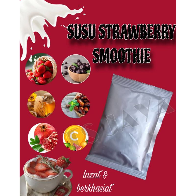 susu strawberry trbaik 10sachet | Shopee Malaysia