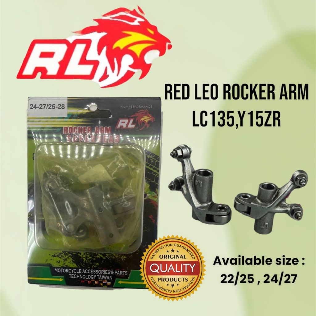 Red Leo Rocker Arm For Superhead 22/25,24/27,25/28 LC135, Y15ZR 100% ...
