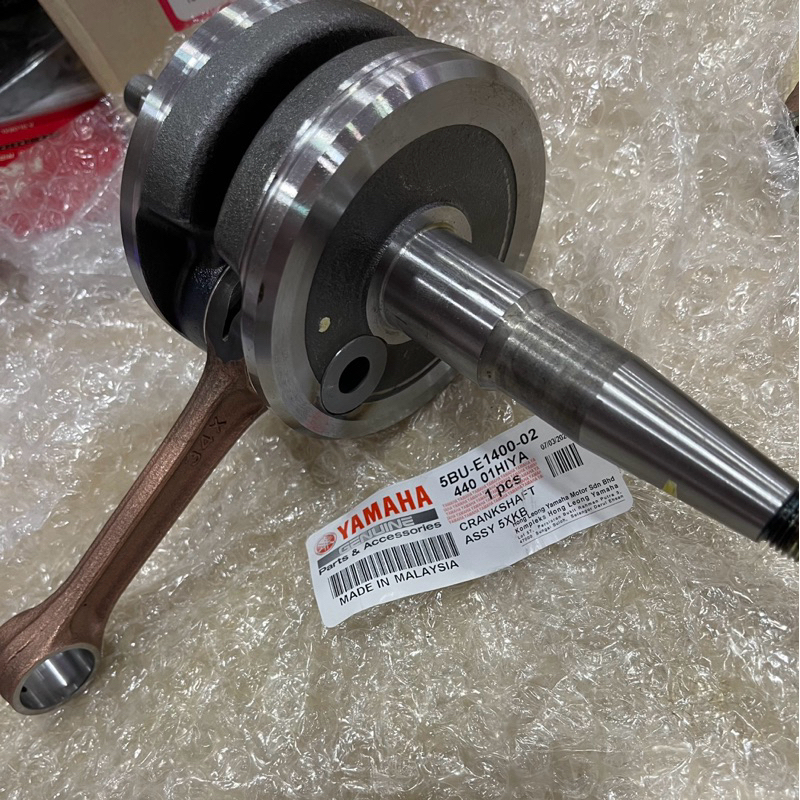 100% ORIGINAL - YAMAHA Y125 Y125Z Y125ZR CRANKSHAFT CRANK SHAFT COMP. SET (INCLUDE CONECTING CON ...