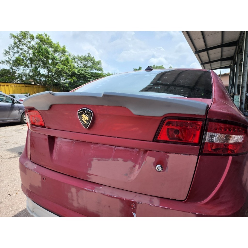 Proton Preve Ducktail Spoiler V1 Fiber Body Kit Ready Stock | Shopee ...