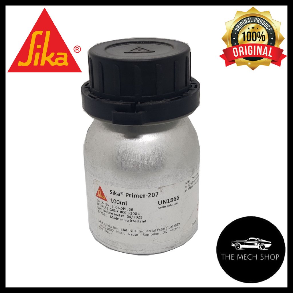 (100% Original) Sika Primer 207 (100ML) Made in Switzerland | Shopee ...