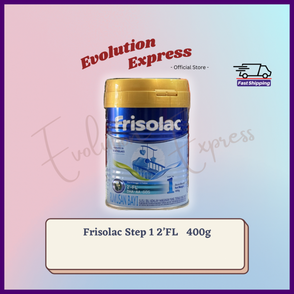 Frisolac Step 1 Infant Formula 400g (0-12 Months) | Exp: 08/2026 ...