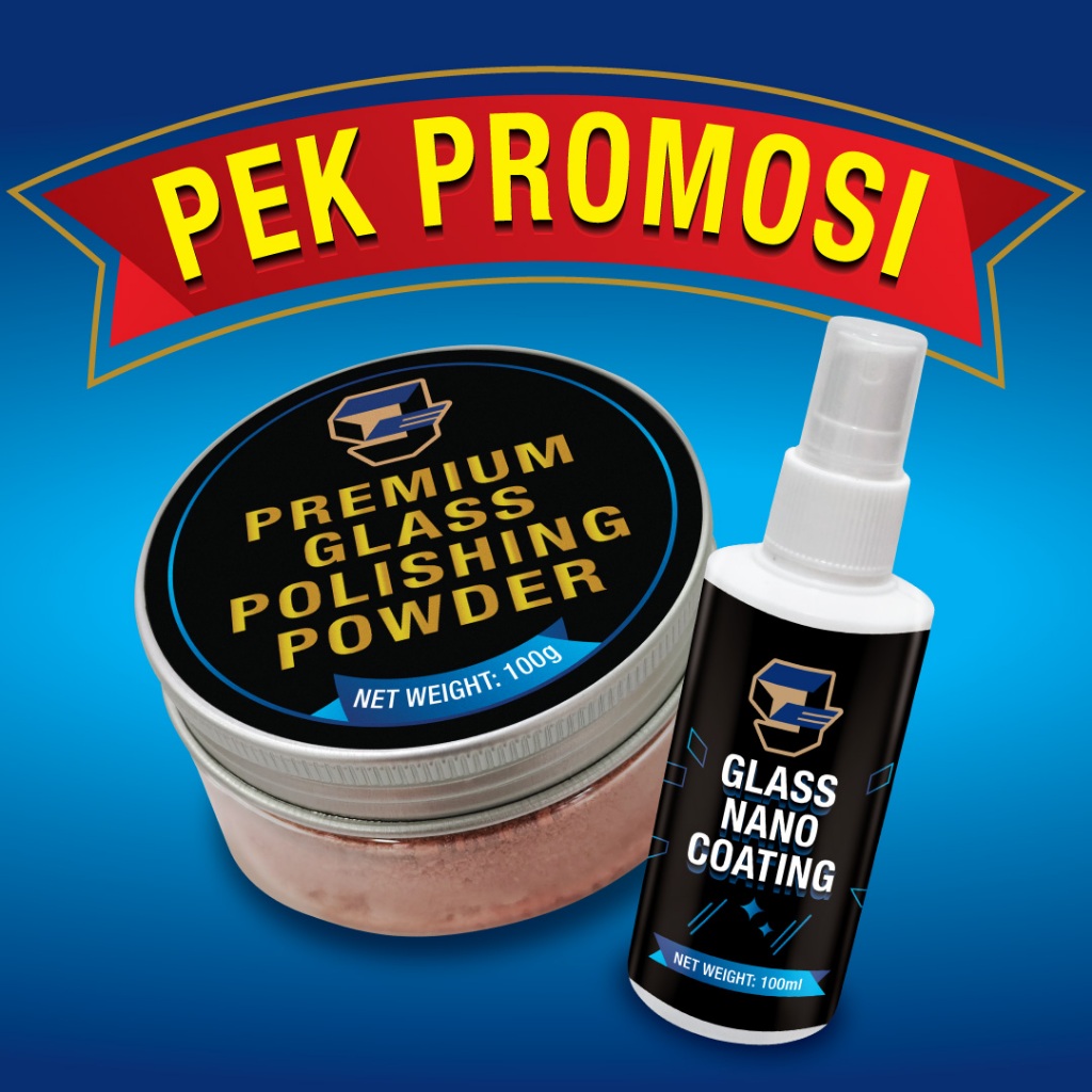 Glass Polishing Powder Glass Nano Coating Pek Combo Watermark Remover ...
