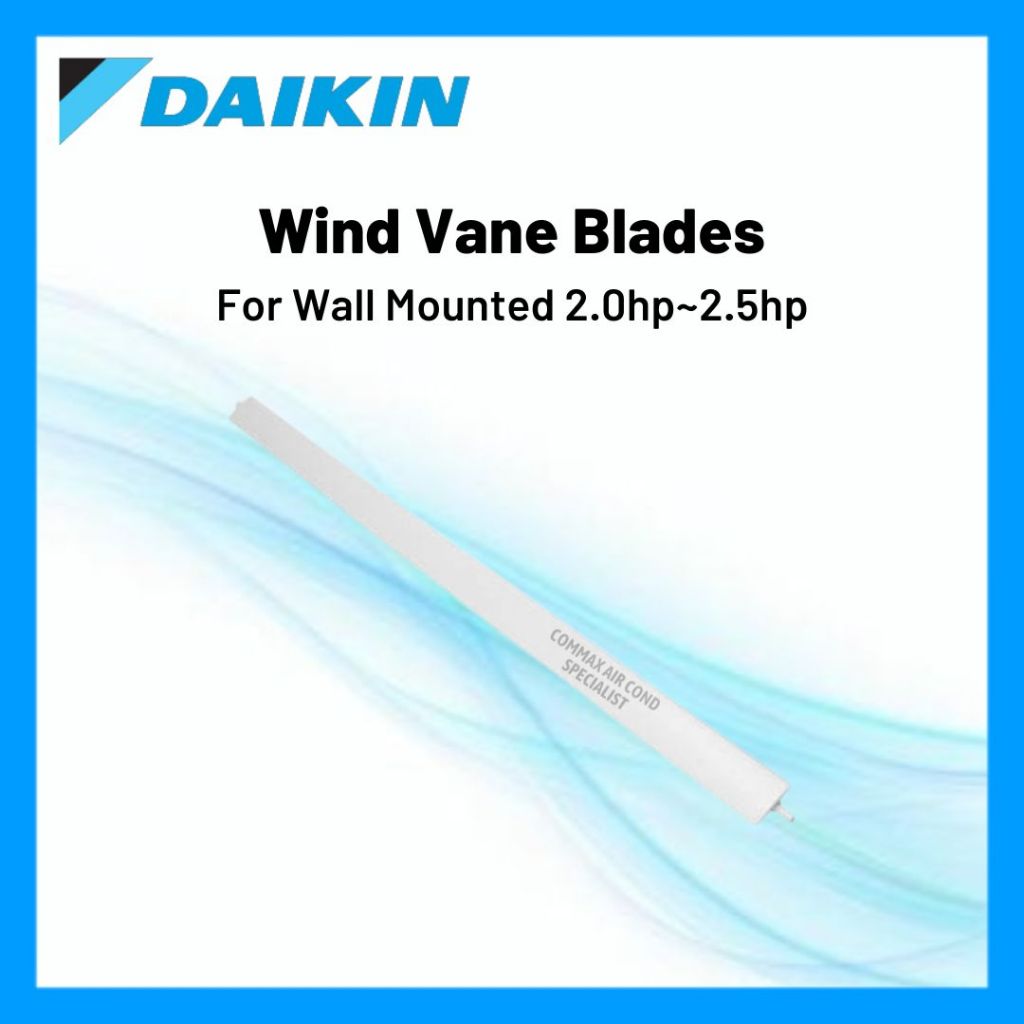 [DAIKIN Genuine Part] Wind Vane Blades A/C Wall Mounted 2.0hp-2.5hp ...