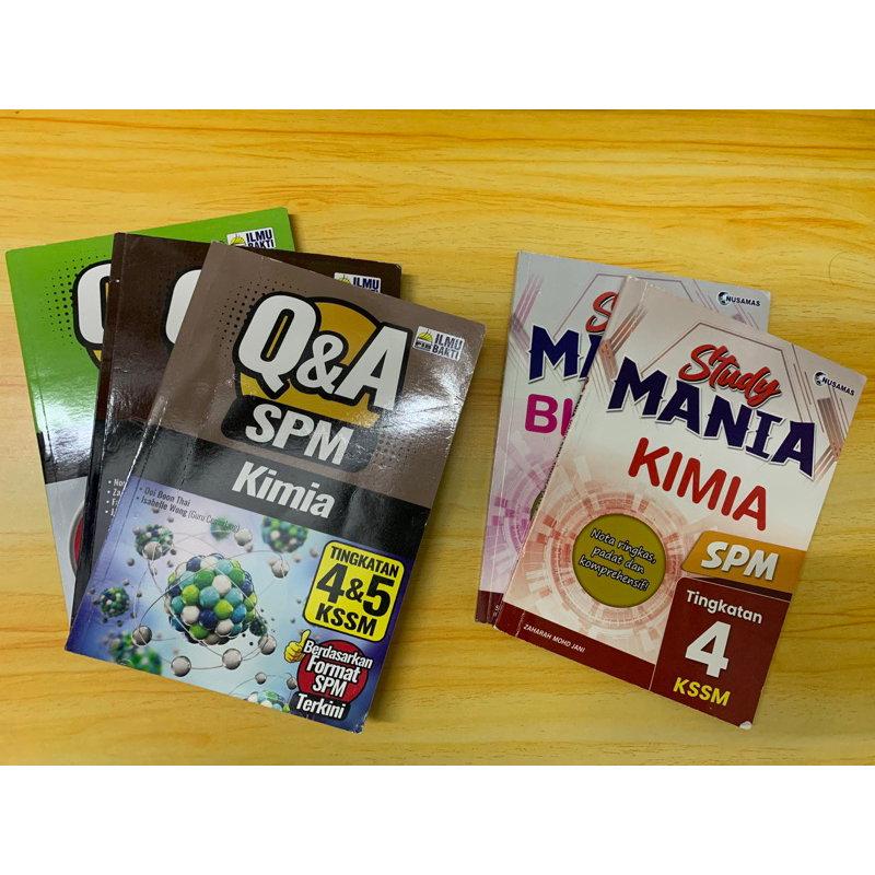 (Preloved) Buku rujukan /latihan SPM Q&A , study mania | Shopee Malaysia