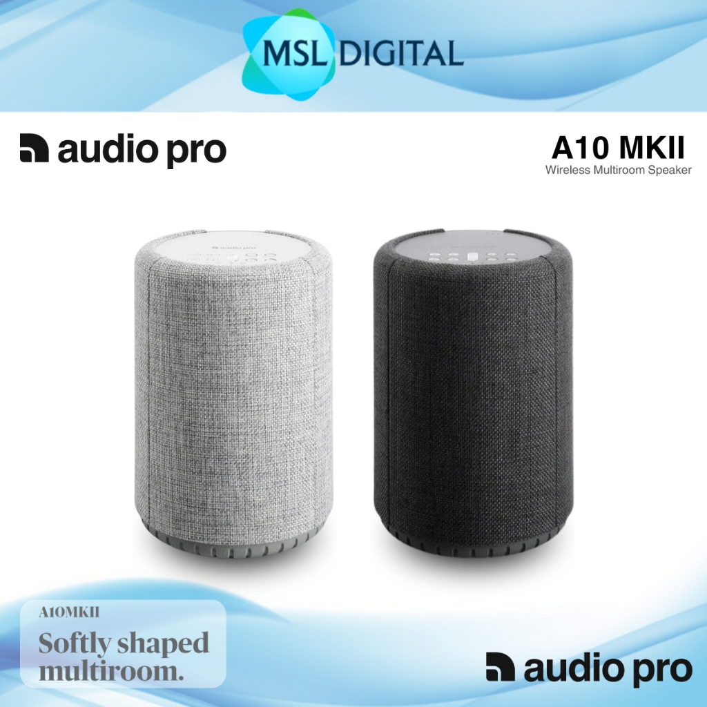 Audio Pro A10 MKII Wireless Speaker for Multi-Room WiFi Bluetooth Connection ( HiFi ) | Shopee ...