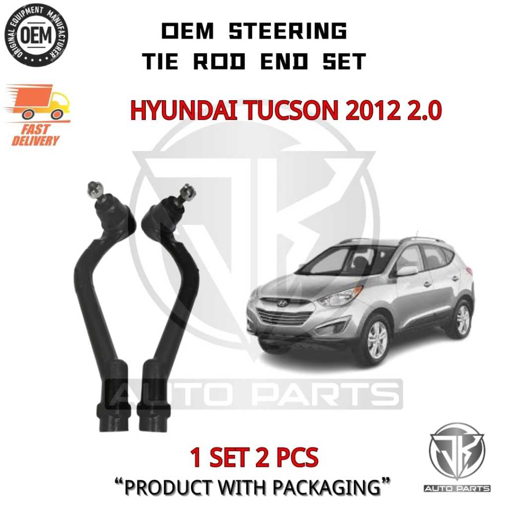#1 PAIR#OEM STEERING OUTTER TIE ROD END HYUNDAI TUCSON 2011-2014 LM 2.0 ...