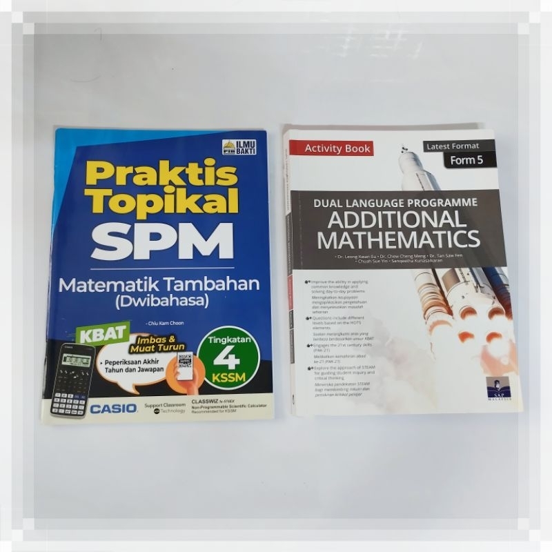 SPM Second hand Exercise Book | Textbook | Sejarah | Mathematics ...