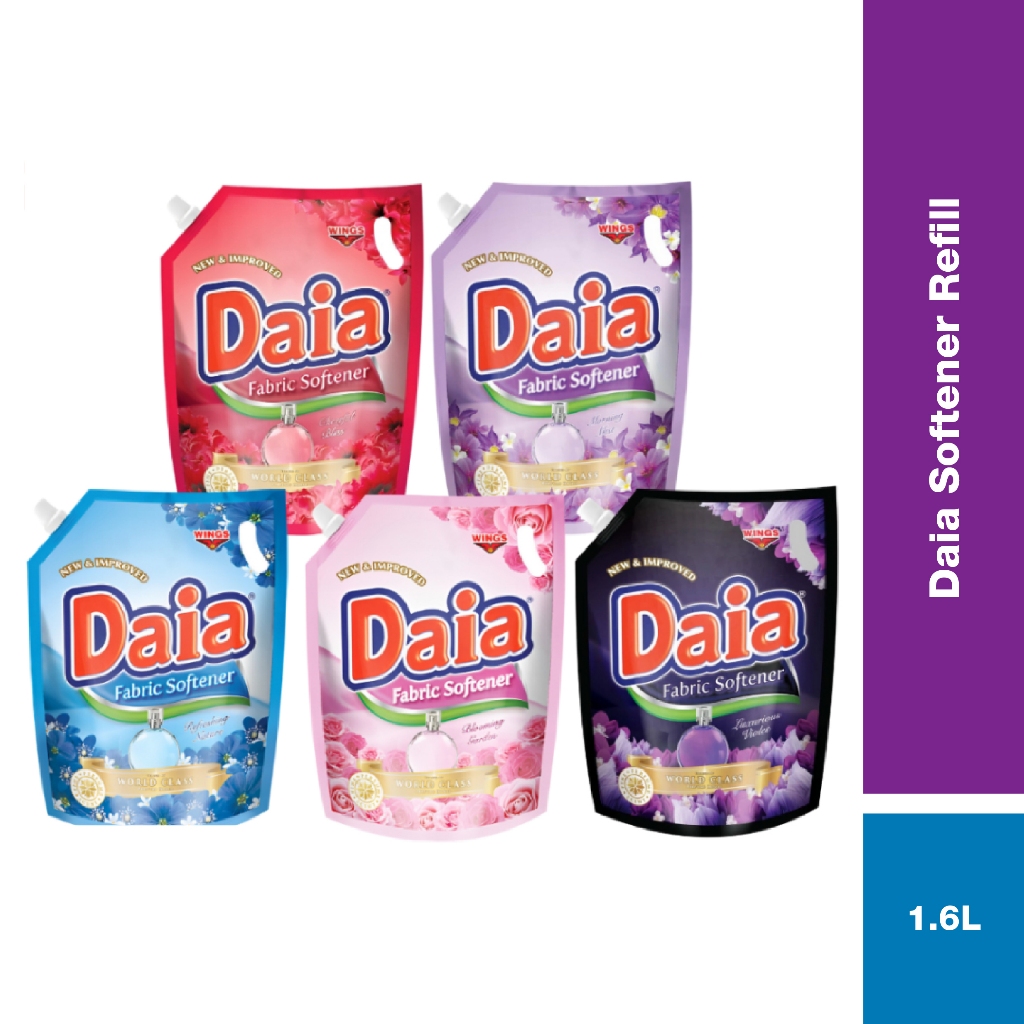 Daia Fabric Softener (1.6L) - 6 Scents | Shopee Malaysia