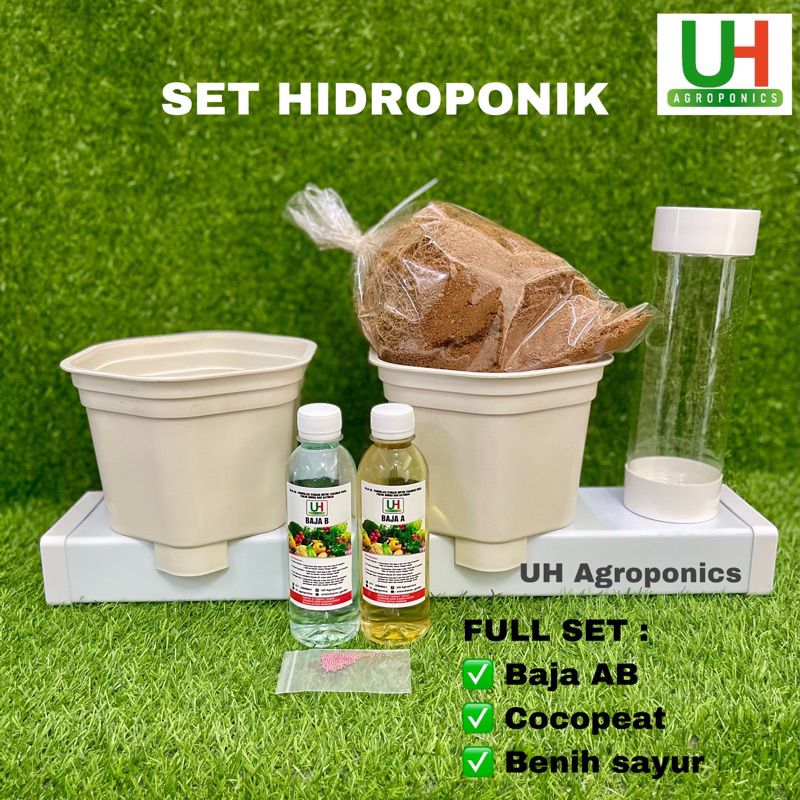 SET HIDROPONIK UHA-02 | HYDROPONIC SET | PASU HYDROPONIK | Shopee Malaysia