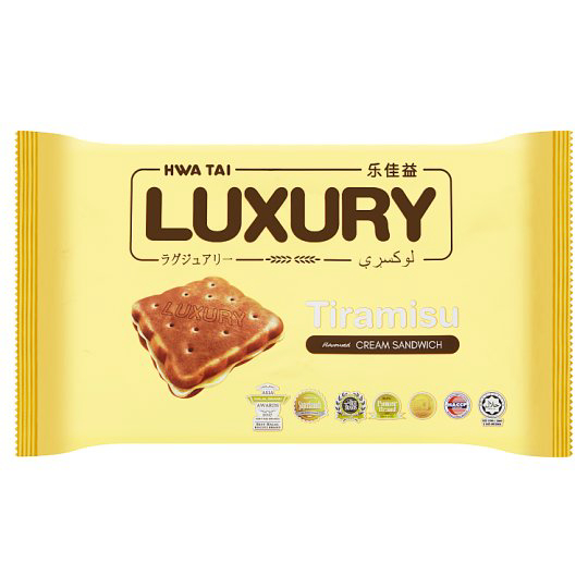 LUXURY CREAM SANDWICH TIRAMISU 200G biskut biscuit | Shopee Malaysia