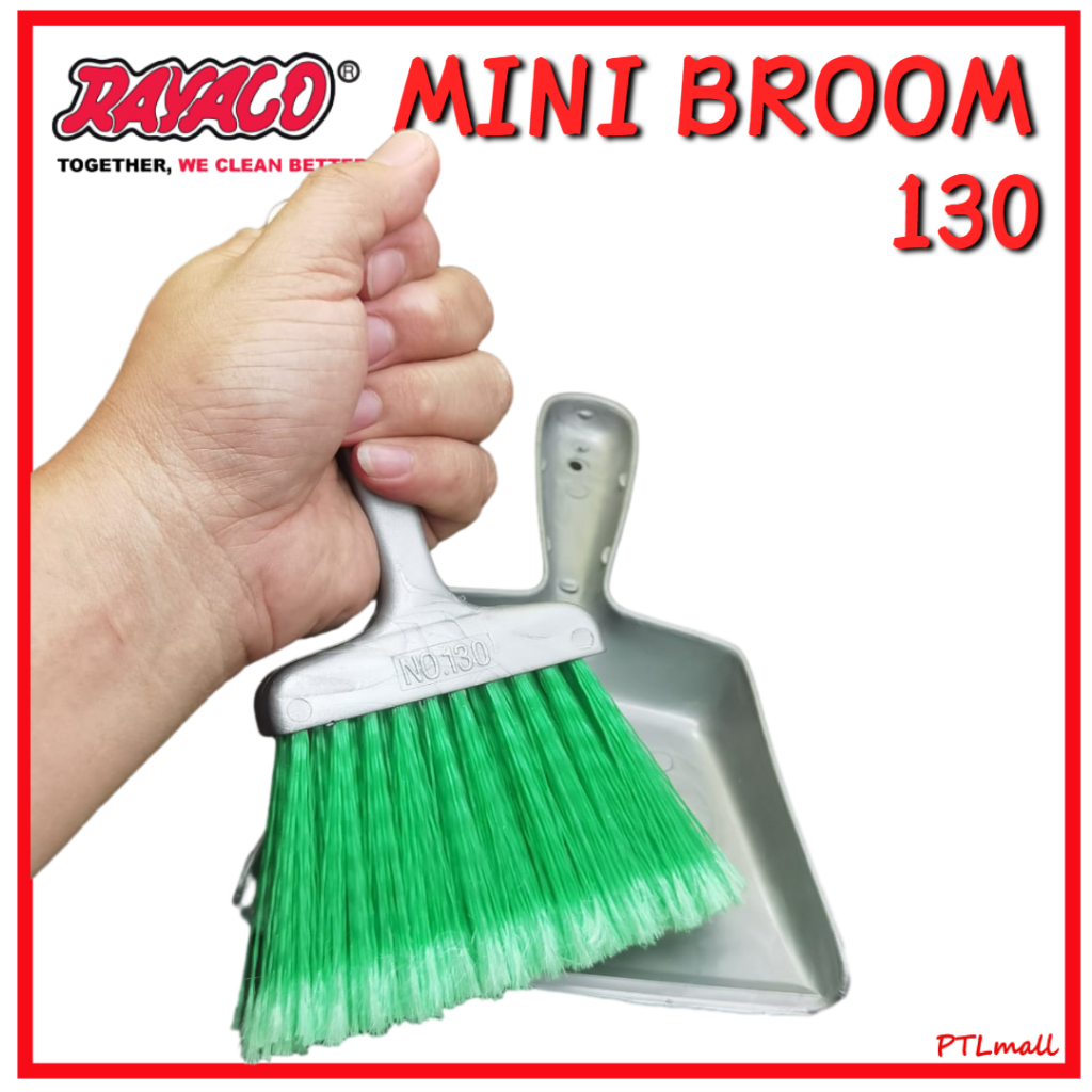 RAYACO Mini Broom 130 150 Sweep Cleaning Brush / Keyboard Brush / Small ...