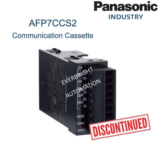 Panasonic PLC AFP7CCS2 FP7 Communication Cassette AFP7CCRS2 | Shopee ...