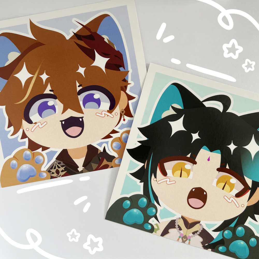 Genshin Impact Square Art Prints | Shopee Malaysia