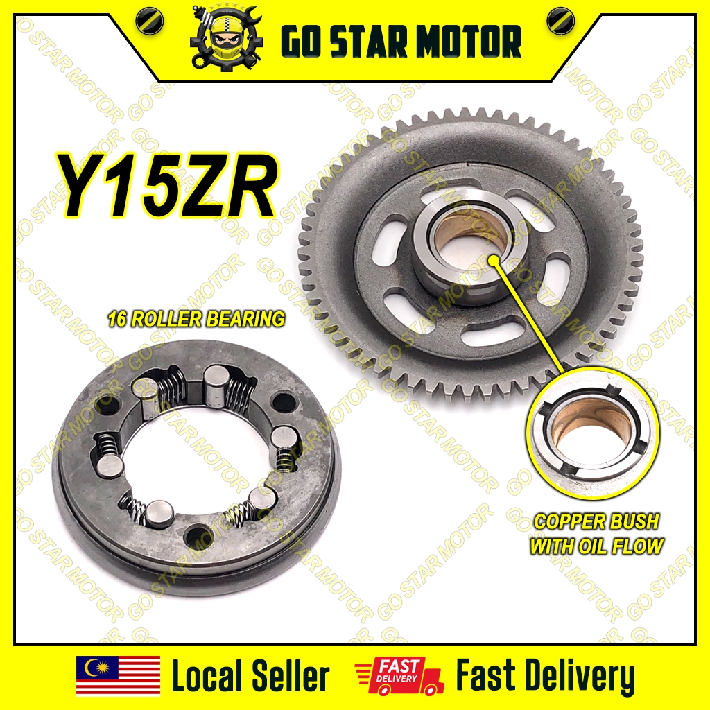 YAMAHA Y15ZR Y15 Y150 Racing Starter One Way Copper Bush 6 Roller ...