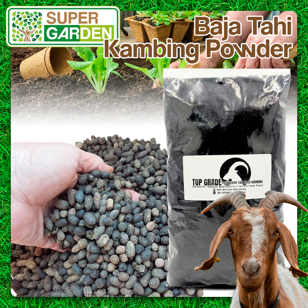 Baja Organik 100% Tahi Kambing Goat Manure Advance Top Grade Baja Tahi ...
