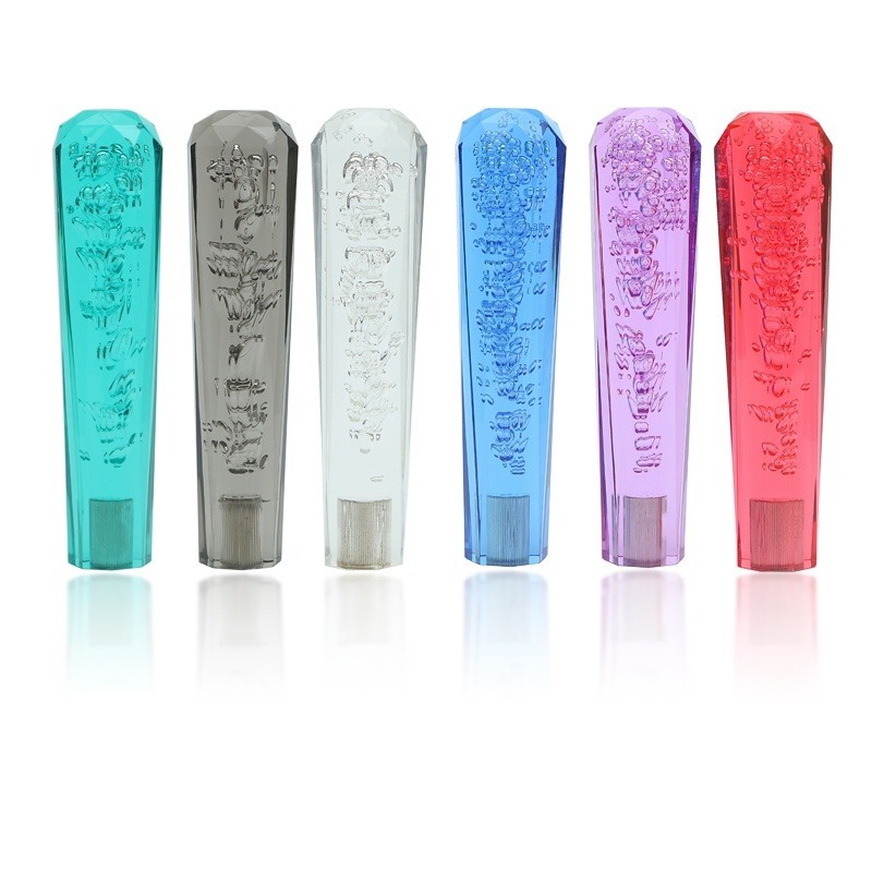 CAR COLORFUL GEAR KNOB DIAMOND BUBBLE STYLE MANUAL CAR GEAR STICK KNOB ...
