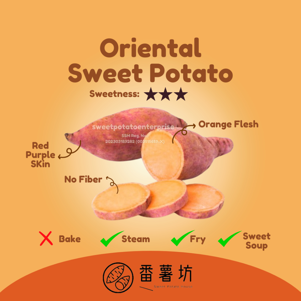 Oriental Sweet Potato Direct From Farm 🍠 Ubi Keledek Manis Merah Ready ...